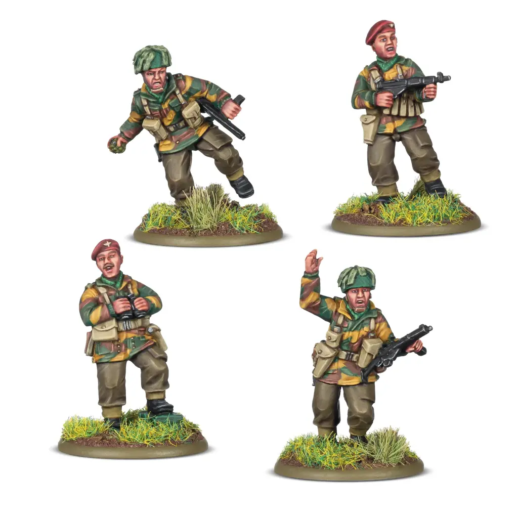 Bolt Action : British Airborne Platoon Commanders │ Mid - Late ...